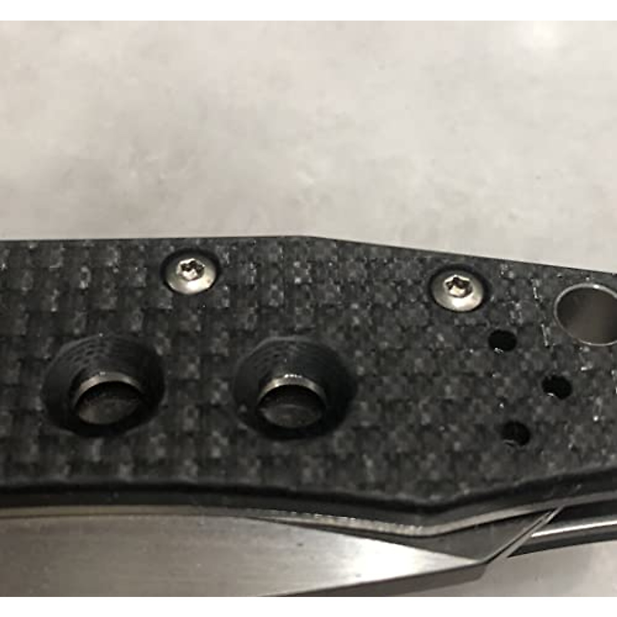 Stainless Steel Pivot Scale & Pocket Clip Screws for Spyderco Smock C240CFP