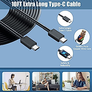 Super Fast Charger Type C, 25W USB C Wall Charger Fast Charging for Samsung Galaxy S23 Ultra/S23/S23+/S22/S22 Ultra/S22+/S21 Ultra/S20 Ultra/Note 20/Note 10/Z Fold 3 with 10FT C Charger Cable 2Pack