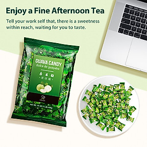 Soeos Guava Candy, Classic Series Chinese Guava Hard Candy, 16 oz (Pack of 1)