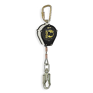Self-Retrctng Lifeline, 9 ft, Stnlss Steel