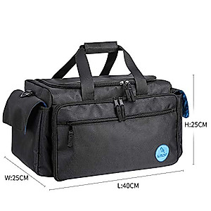 BlueBudgie Musicians Gig Bag, Gear Bag - For Guitarists, Bass Players, Sound Technicians, DJ.