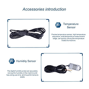 Temperature Thermostat Controllers, Sturdy Advanced Incubator Temperature Controller for Peacock for Home for Quail for Chicken(#1)