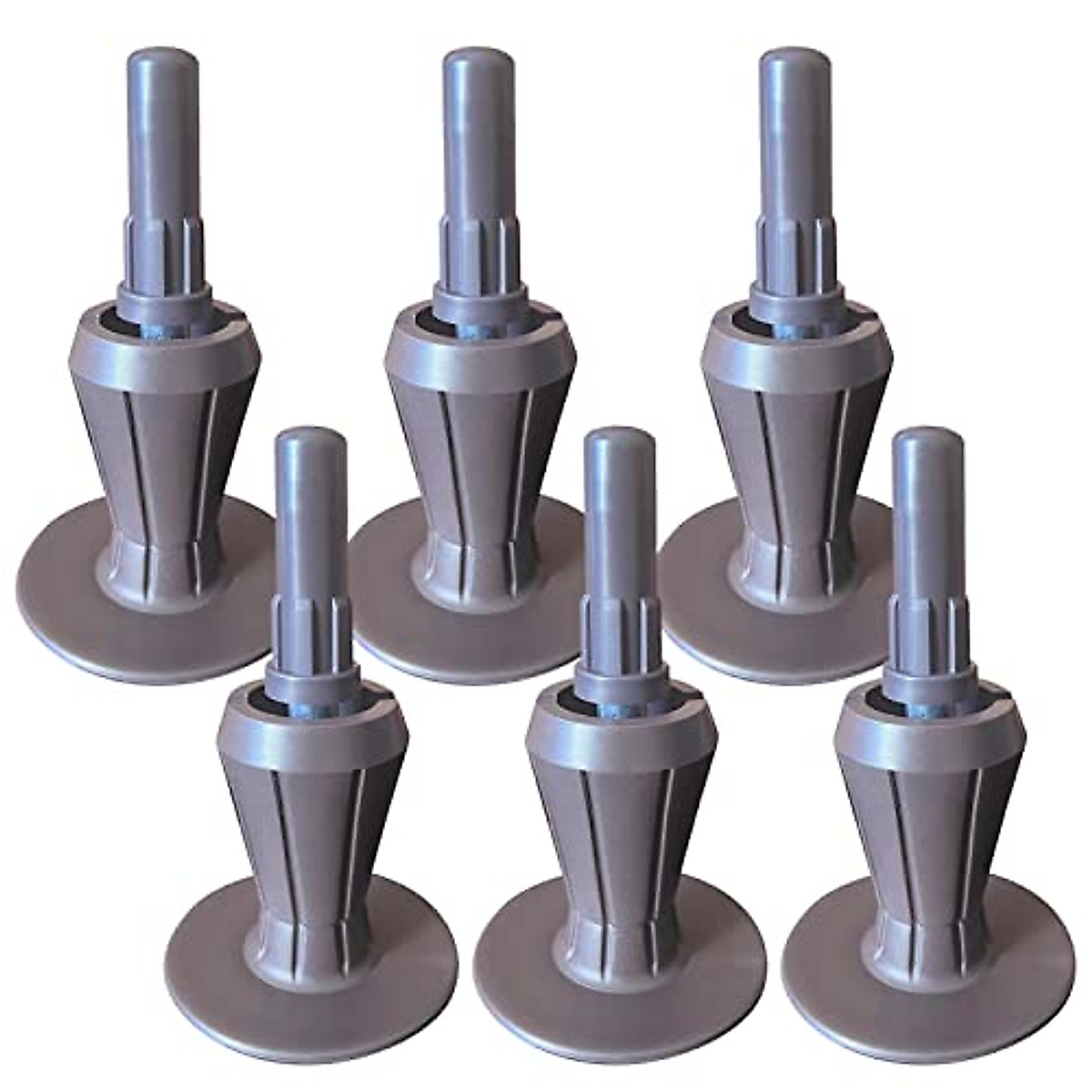 Home's Place Replace Wheels on Bed Frame with These Sturdy Bed Frame Feet Replacement. Keep Bed from Moving. Heavy Duty Bed Frame Feet. Set of 6