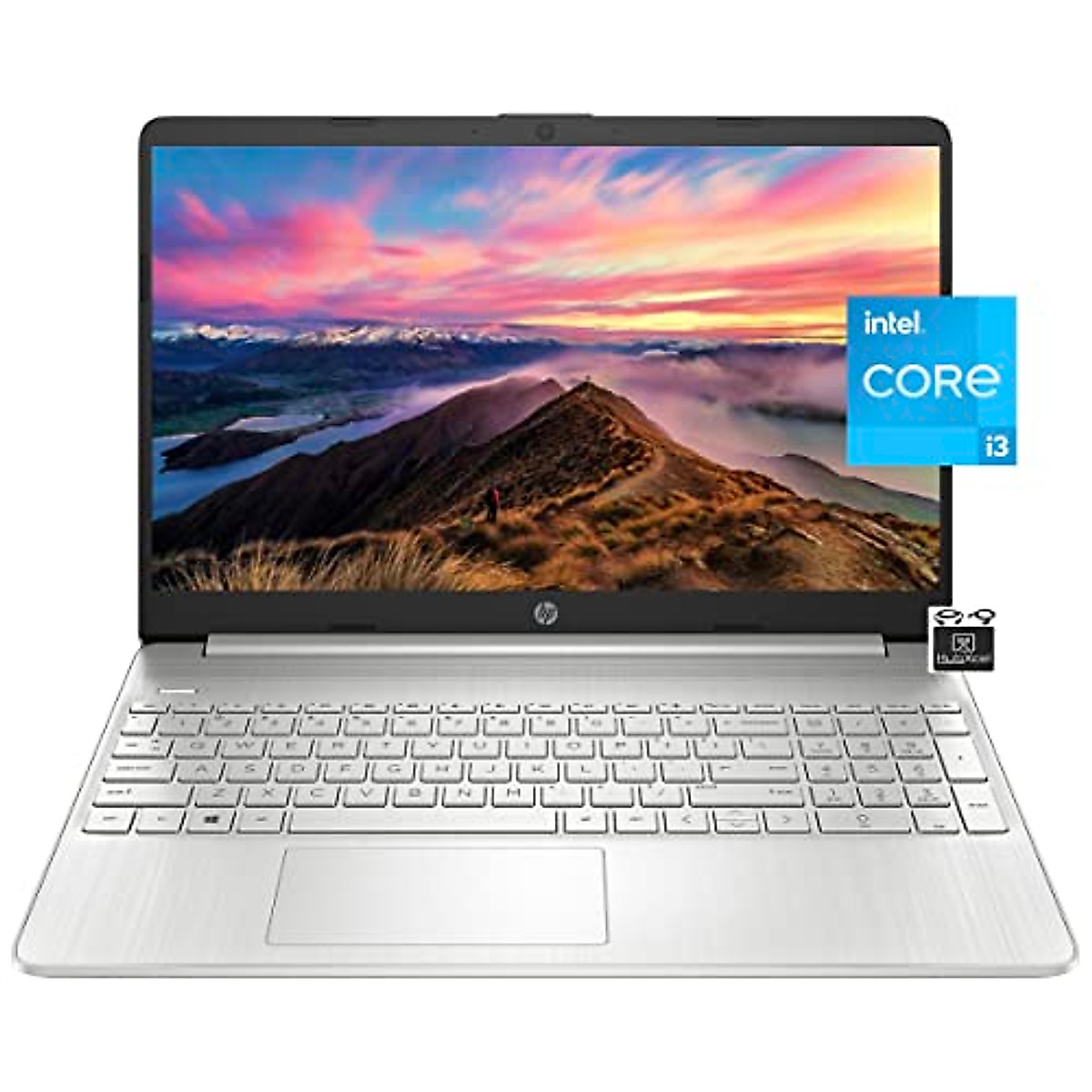 HP 2023 Pavilion 15.6’’ HD Screen Laptop, Dual Core Intel i3-1115G4 (Upto 4.1GHz,Beats i5-1030G7), 16GB RAM, 256GB SSD, Webcam, HDMI, Long Hour Battery, Win 11+HubxcelAccessory, Natural Silver