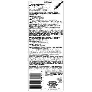L'Oreal Paris Age Perfect Lash Magnifying Mascara, WATERPROOF Black, 0.28 Ounces