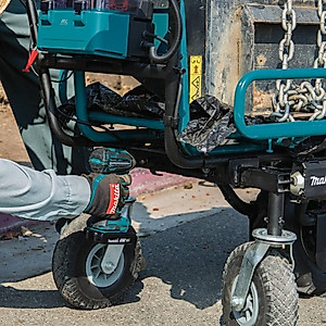 Makita XUC01X2 36V (18V X2) LXT® Brushless Power-Assisted Flat Dolly, Tool Only