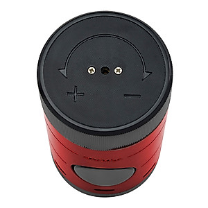 XiKAR Volta Quad Flame Tabletop Cigar Lighter in an Attractive Gift Box Warrant (Red)