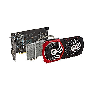 MSI Gaming GeForce GTX 1050 Ti 4GB GDRR5 128-bit HDCP Support DirectX 12 TORX 2.0 Fan Graphics Card (GTX 1050 TI Gaming X 4G) (Renewed)