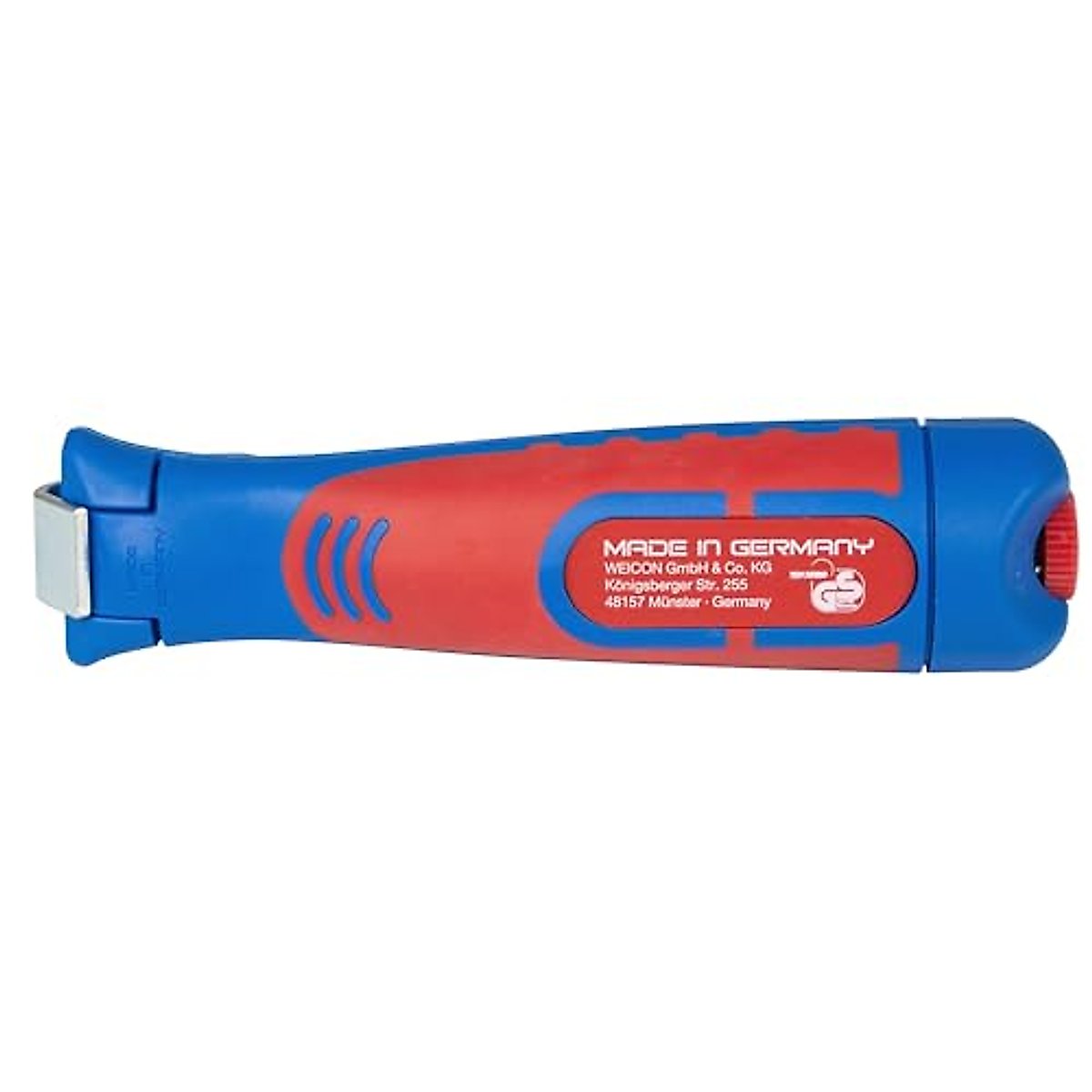 WEICON No.4-16 - Cable Knife/Multi Stripping Knife/Universal Stripping Tool with Adjustable Cutting Depth/Working Range 5/32-5/8 inch (4-16 mm)