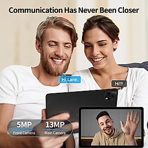 DOOGEE T20S Tablet, 2K Vivid 10.4" Android 13 Tablets, 15GB+128GB Octa-Core Gaming Tablet, 7500mAh, 13+5MP Camera, Hi-Res Stereo Speakers, TÜV Low Bluelight Tablet, Split Screen - Bluetooth & WiFi