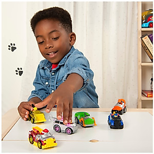 Paw Patrol, True Metal Classic Gift Pack of 6 Collectible Die-Cast Vehicles, 1:55 Scale