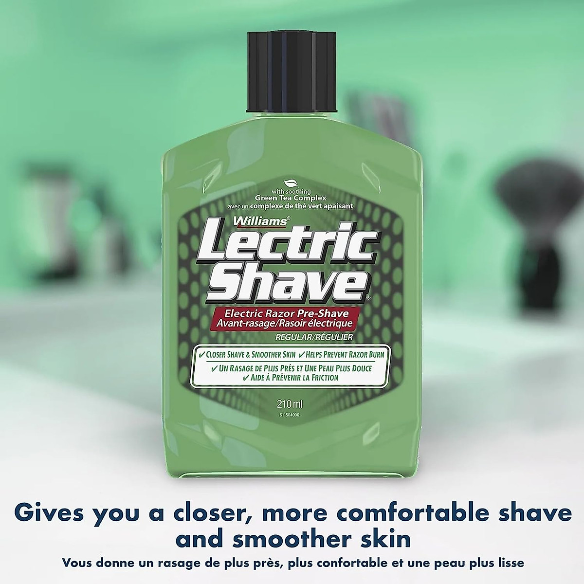 Williams Lectric Shave Electric Razor Pre-Shave, Original 7 fl oz (pack of 2)