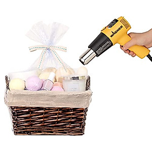 Shrink Wrap Basket Bags For Gift Baskets Clear Cellophane PVC Shrink Bags 16"x 24" (10 Pack)