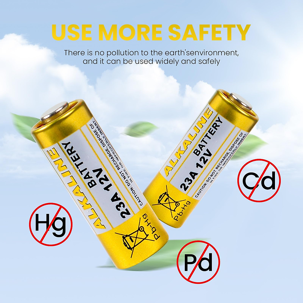 SuperPower A23 23A 8LR23 21/23 GP23 MN21 23GA Battery 12V Alkaline Battery (20 Batteries)