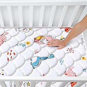 Premium Foam Hypoallergenic Crib Mattress and Toddler Mattress, 5" Dual-Sided, Breathable, and Firm Toddler Bed Mattress,Toddler Mattress for Toddler Bed, Fits Standard Full-Size Crib and Toddler Bed