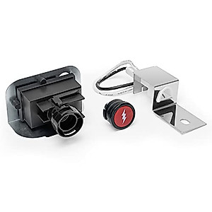 Onlyfire Chef Electronic Igniter Kit Spark Generator Replacement for Weber Q120 and Q220 Grills, Black