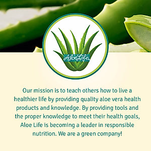 Aloe Life - Aloe Gold Tablets, Immune Support & Healthy Herbal Bitters, Supports Proper Digestion, Promotes Energy & Body Wellness, Certified Organically Grown Whole Leaf Aloe Vera Leaves (90 Tablets)
