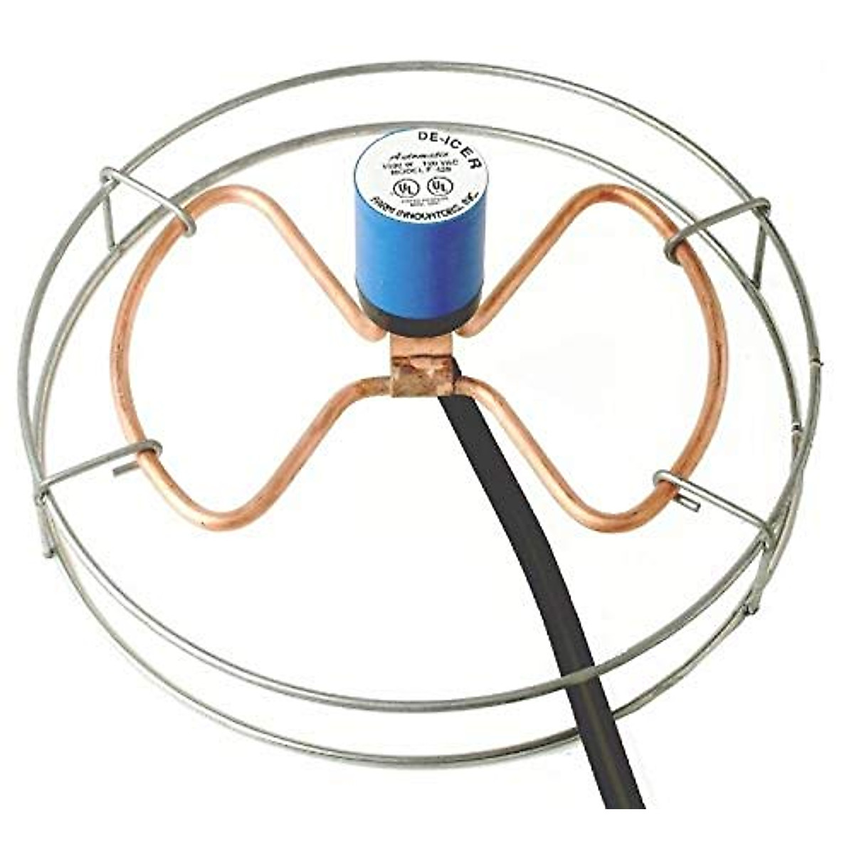 Farm Innovators Model H-429 Economical Submergible Tank De-Icer with Attached Guard, 1,500-Watt