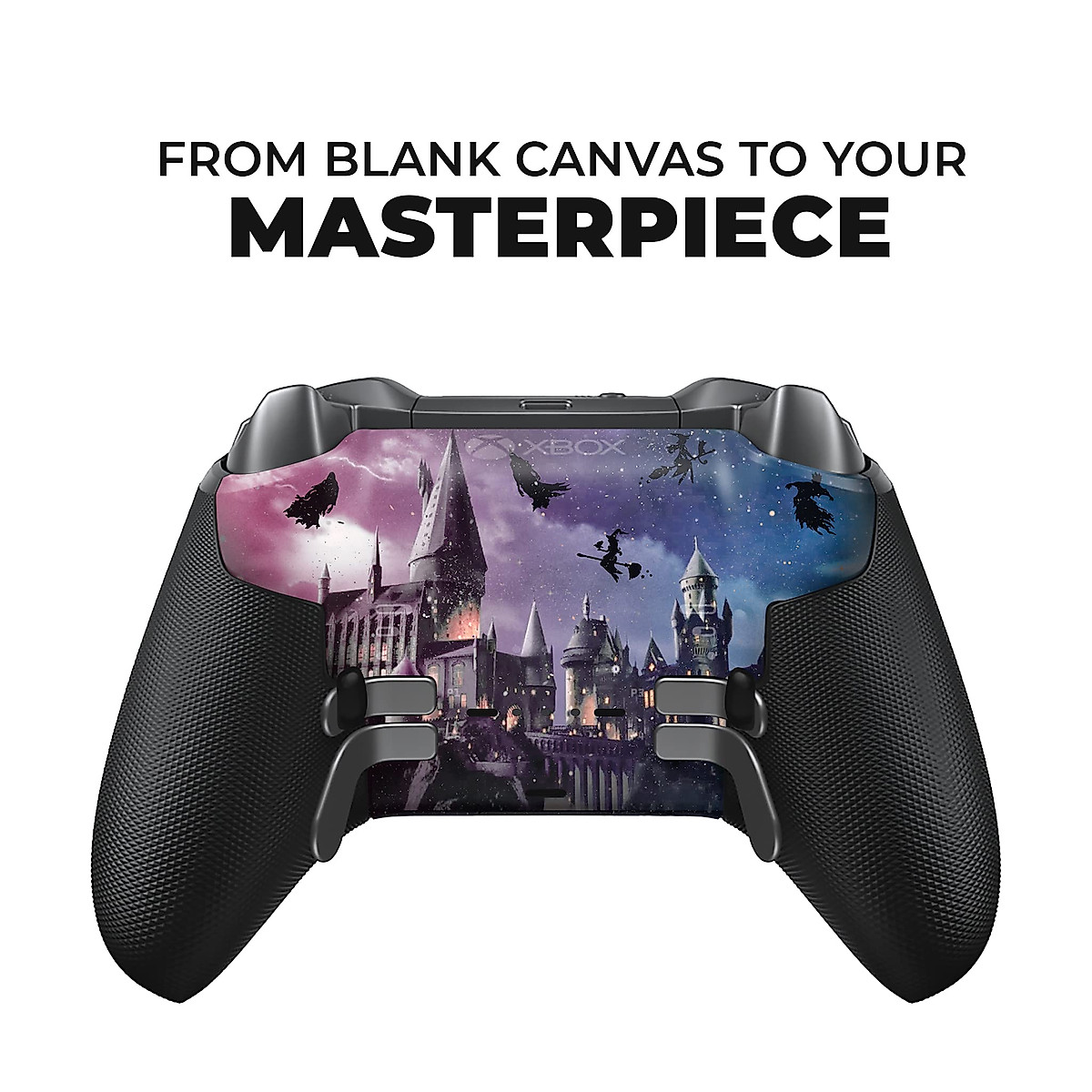 DreamController Harry Pottr X-box Elite Controller Series 2 Limited Edition Custom Elite Series 2 Controller for X-box One/Series X/S Made with Advanced Hydro-Dip Paint Technology (Not Just a Skin)