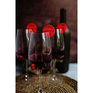 Custom Personalized Drink Charm, Wedding Glass Charms, Cocktail Names, Champagne Tags, Place Setting Wall, Seating Chart, Wine Charms