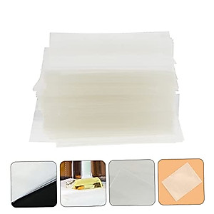 ULTECHNOVO 2000pcs Wrap Clear Packaging Bags Plastic Packaging Bags Heat Shrink Bags Food Wrap Film Heat Seal Shrink Shrinkable Wrapping Bag Pvc Heat Shrink Bag Packaging Film Household Gift
