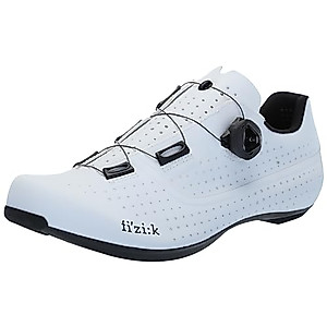 Fi'zi:K Tempo Overcurve R4 Cycling Shoe White/Black, 45.5
