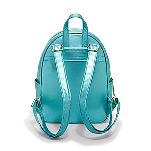 Her Universe Disney The Little Mermaid Ombre Scales Mini Backpack GREEN NONE