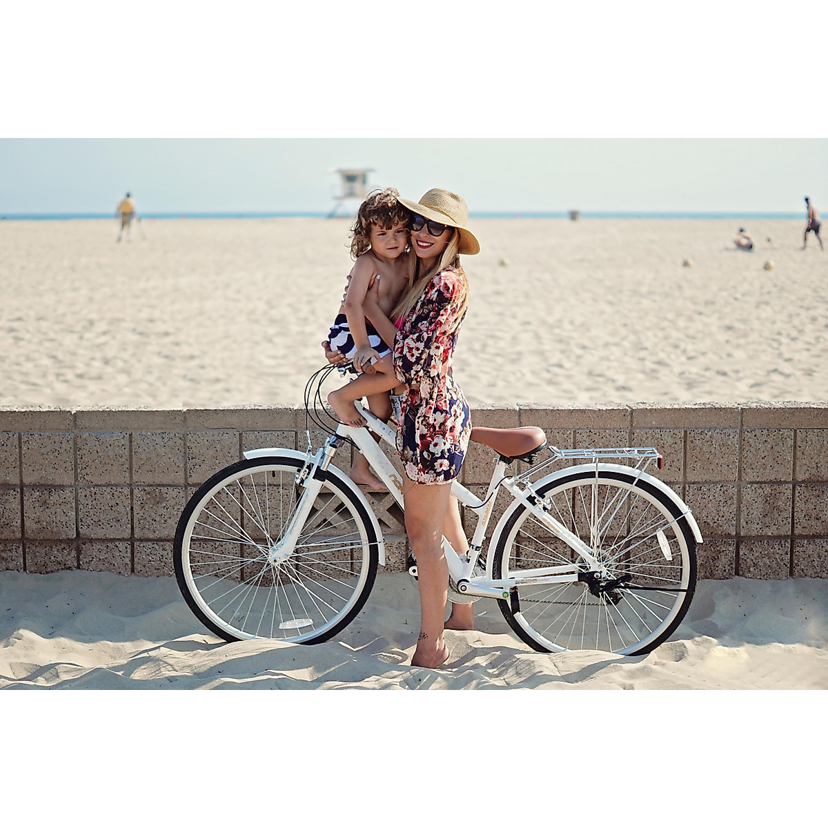 Kent International Springdale Hybrid Bicycle, White, 29 inch