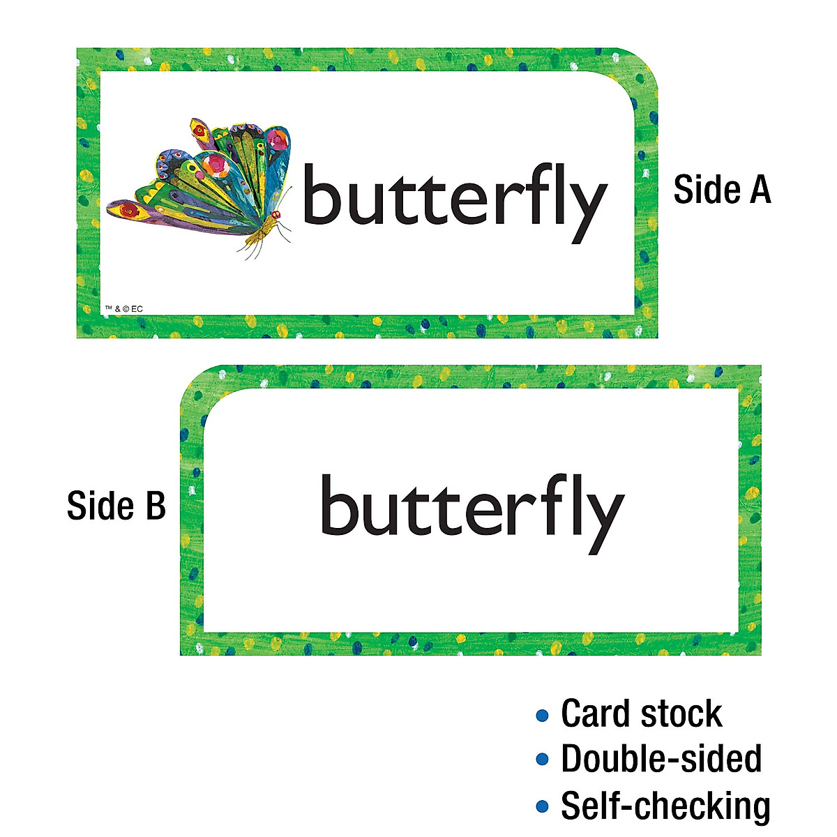 World of Eric Carle | First Words Flash Cards | English , 82ct