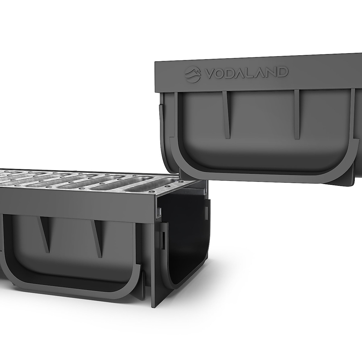 Vodaland 4" Premium Trench Drain - Easy Installation