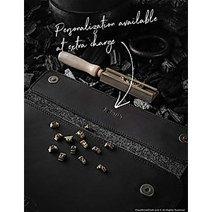 Black MacBook Pro 13/14 / 15/16 inch case/sleeve 100% wool felt handmade unique vintage genuine Crazy Horse style Italian premium leather laptop cover 2022 MB Air 13 M1 M2 bag, Crazy Horse Craft