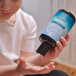 Rocky Mountain Barber Company Kids Shampoo for Boys with Light Citrus Scent - Gentle Cleansing - 12.5 oz