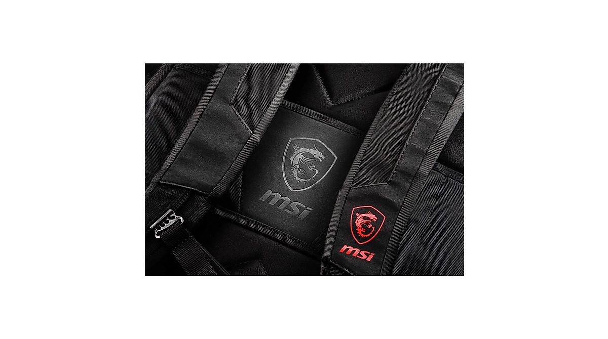 MSI Urban Raider Gaming Backpack for 17-inch Laptops | Waterproof ...