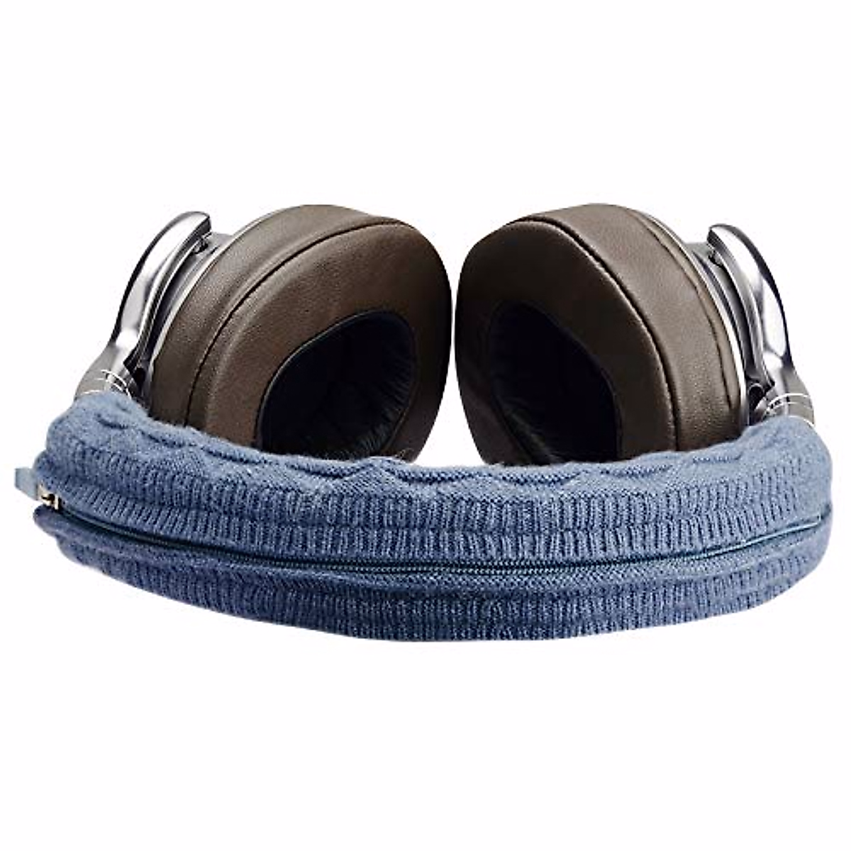 Geekria Knit Fabric Headband Pad Compatible with Sony WH1000XM3, WH1000XM2, MDR1000X, WHCH700N Headphone Replacement Headband/Headband Cushion/Replacement Pad Repair Parts (Blue)