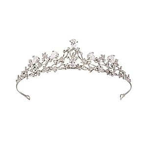 AYBAL Hairpin Crystal Ziron Bridal Crown Wedding Crown Princess Hairhoop Hairband Hair Jewelry Wedding Headdress for Women Girl Decor