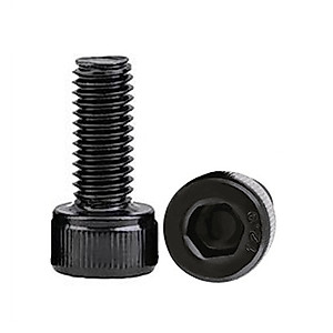 100pcs M3 x 8mm 12.9 Grade Alloy Steel Hex Socket Head Cap Screws Bolts,Black Oxide Finish