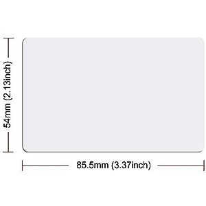 YARONGTECH Proximity RFID Card 125KHZ EM4100 Read Only ID Smart Door Entry Access Control Plastic Card (pack of 10)