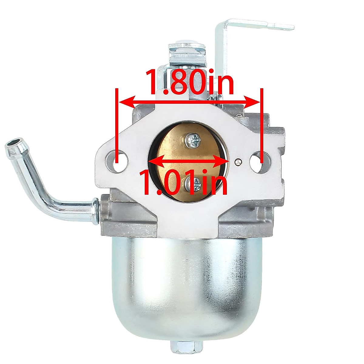 partszen C126231 0A4600 Generator Carburetor with Height 75MM Fuel Filter 070185B 070185BS 070185D for Nikki 0A4600 C126231 generac carburetor 410cc Generac XG8000E 0052331 GN360 091187 91187A 410HS