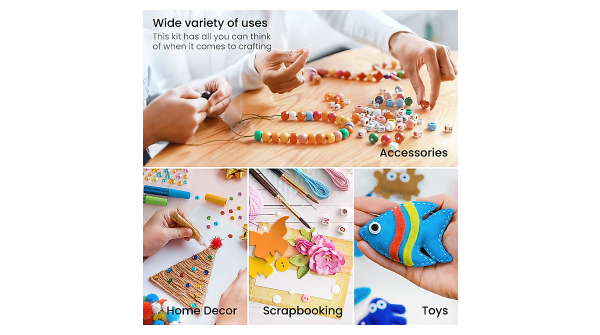 Arteza Ultimate Craft Kit | 1000+ DIY Art & Craft Supplies