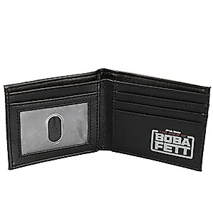 Star Wars Boba Fett Nylon Bifold with Zipper and Rubber Patch