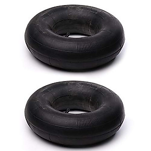 (2-Pack) AR-PRO 15x6.00-6" Inner Tubes with TR-13 Straight Valve Stem - Replacement Lawn Mower Tire Tubes with TR13 Straight Valve Stem - Suitable for Yard Tractors, Wheelbarrows, ATVs, and More