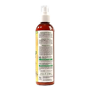 Tropic Isle Living Jamaican Black Castor Oil Daily Hair Gro Leave-in Conditioning Mist & Detangler 8oz | Paraben & Sulfate FREE | All Hair Types | Restores Moisture & Gently Detangles