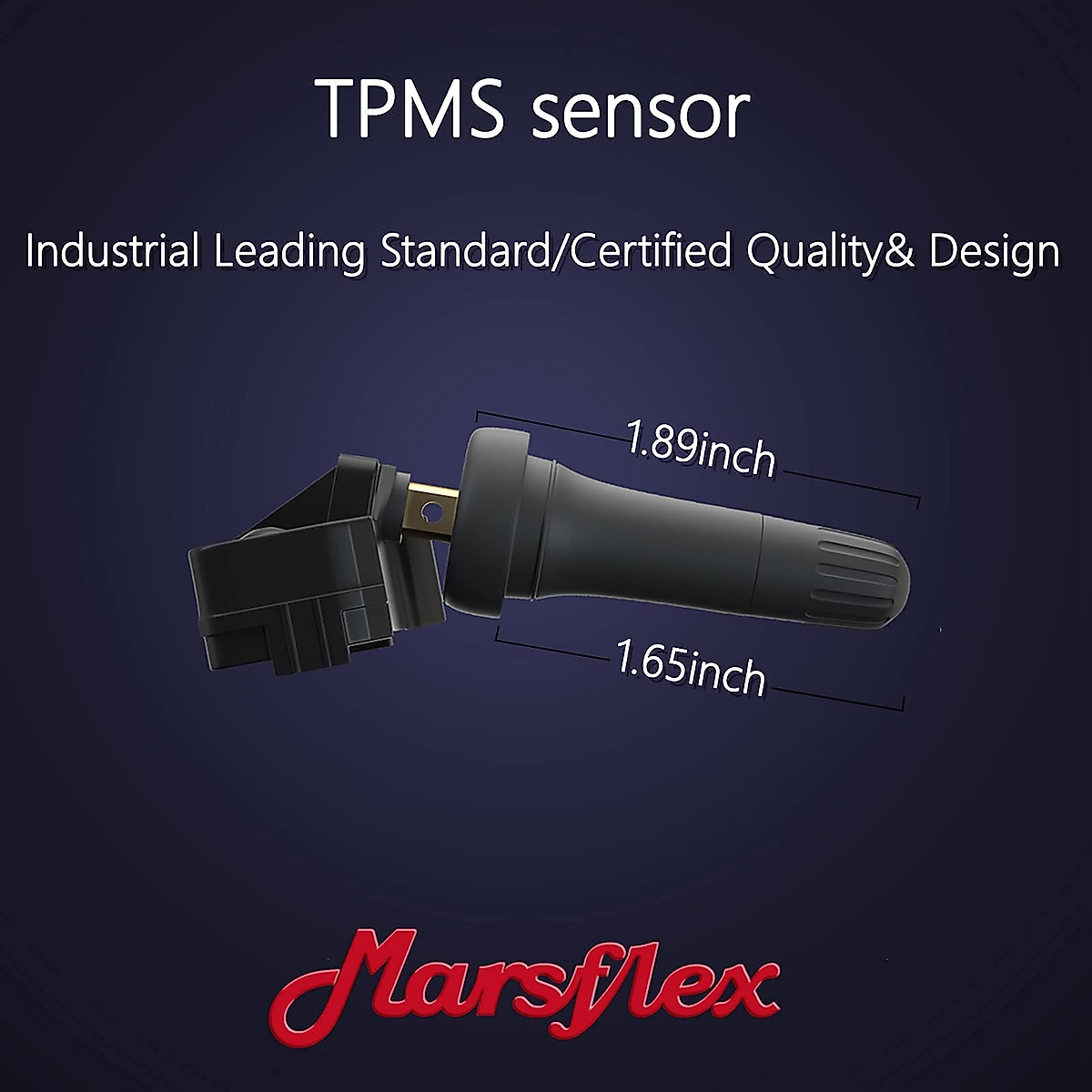 Marsflex TPMS Sensor Compatible for Jeep Grand Cherokee Dodge Ram 1500 Chrysler Fiat, Tire Pressure Monitoring System Replaces# 56029398AA, 56029398AB, 68241067AA, 68241067AB 433MHz