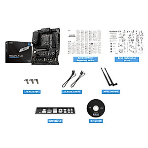 MSI PRO Z790-P WiFi ProSeries Motherboard (Supports 12th/13th/14th Gen Intel Processors, LGA 1700, DDR5, PCIe 5.0, M.2, 2.5Gbps LAN, USB 3.2 Gen2, HDMI/DP, Wi-Fi 6E, Bluetooth 5.3, ATX)