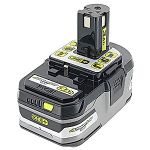 Ryobi P191 3.0 Amp Hour High Capacity Lithium Ion Battery w/ Cold Weather Performance and LED Power Indicator (Charger Not Included / Battery Only)