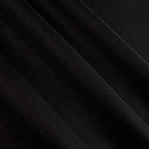 Ottertex Waterproof Canvas Black, Fabric by the Yard