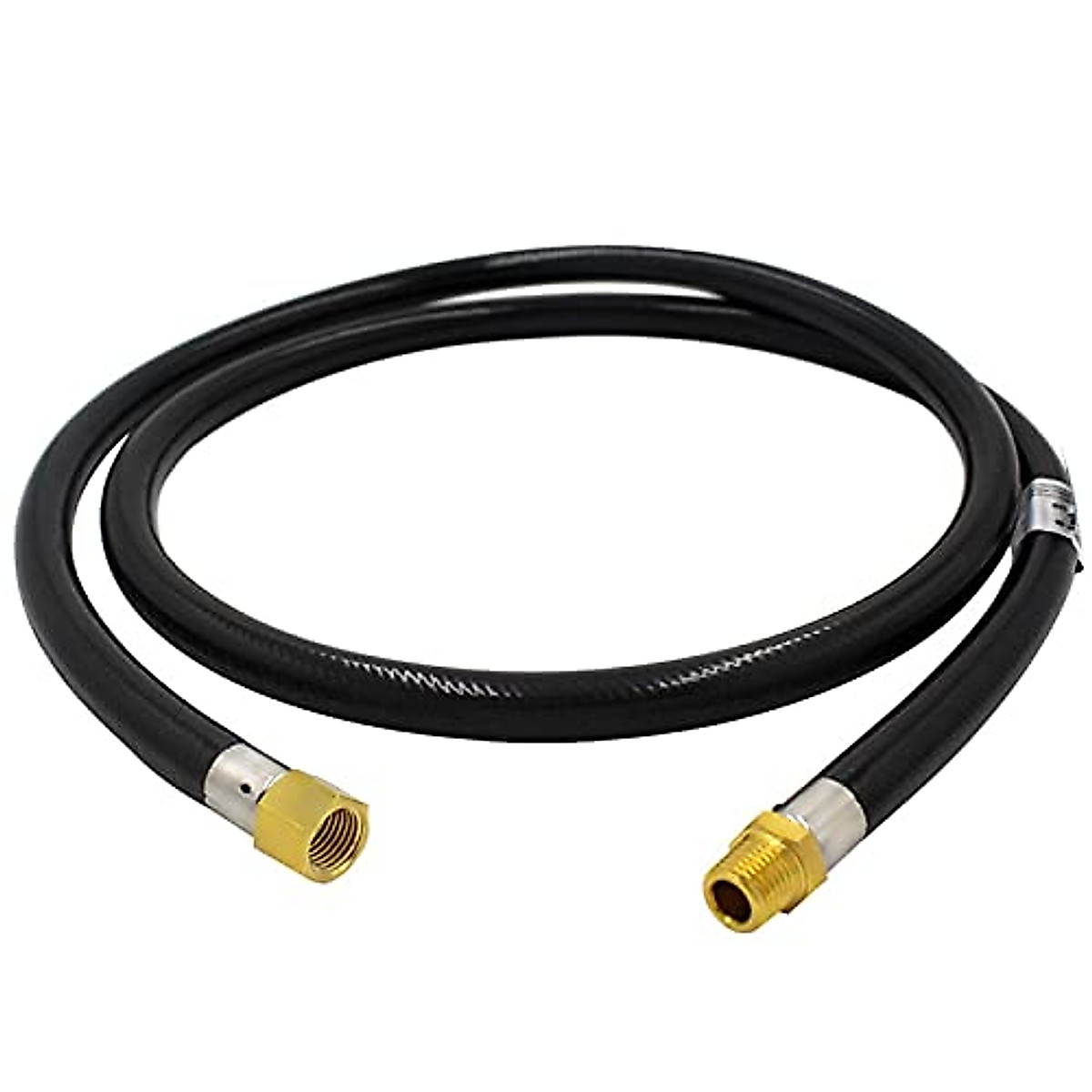 MCAMPAS Universal 1/4“ Propane Quick Connect Adapter Hose Assembly Kit for Gas Grills, Turkey Fryers, Fire Pit, Mr Heater.RV Equipment Etc to Conver Hose Extension