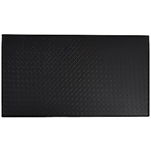 Amazon Basics Rectangular Anti Fatigue Standing Comfort Mat for Home and Office, 20 x 36 Inch, Black
