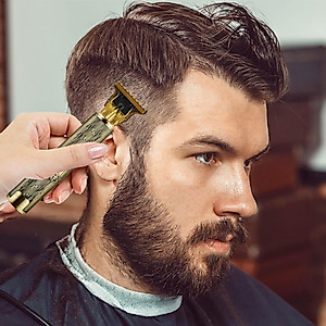 MCGOS Haircut Clippers, Portable Electric Barber Clippers, Cordless Hair Cut Machines, Rechargeable Hair Trimmer, Men Hair Clippers, Mens Grooming Kit, Lightweight Clippers, Beard Trimmer for Travel