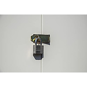 Arrow Shed 4' x 7' Yardsaver Compact Galvanized Steel Storage Shed with Pent Roof